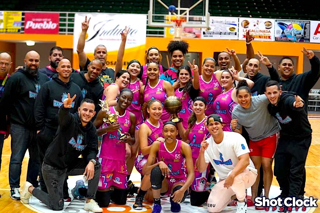 Explosivas de Moca ganan su primer campeonato en el BSNF