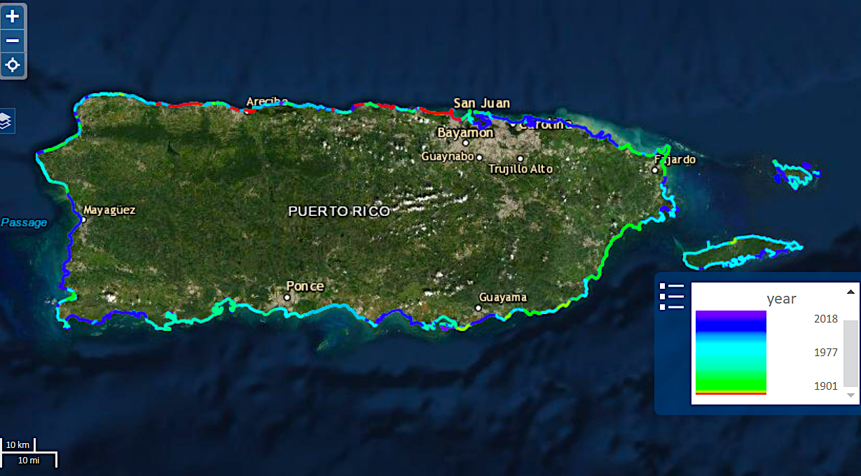 USGS estrena en Puerto Rico modelo para predecir cambios costeros