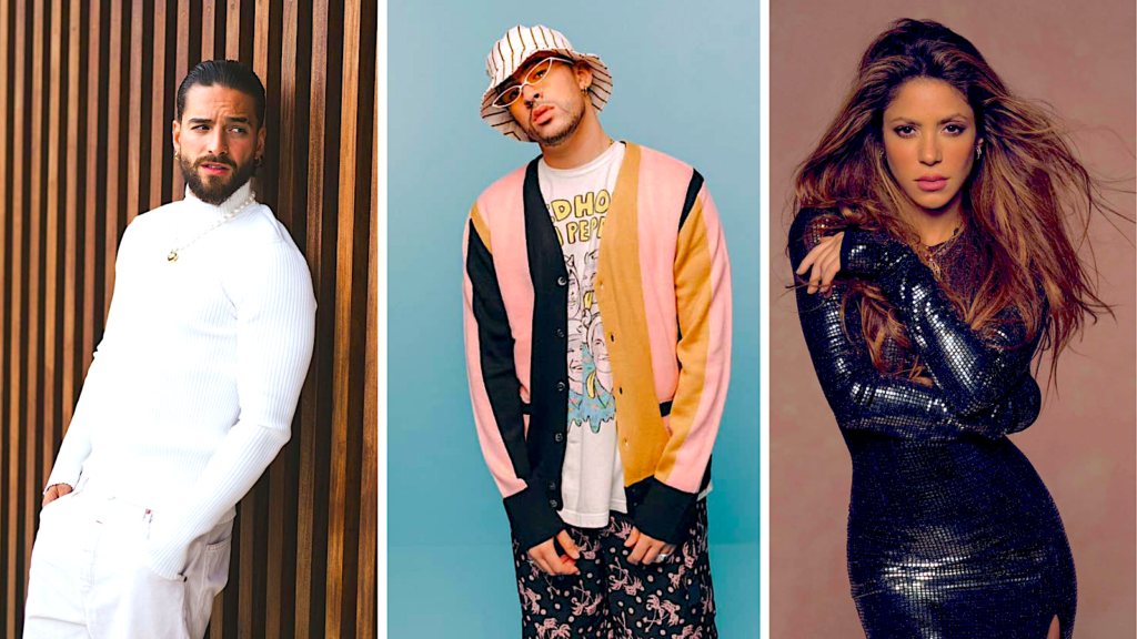 Bad Bunny, Shakira y Maluma lideran nominaciones a Premios Juventud