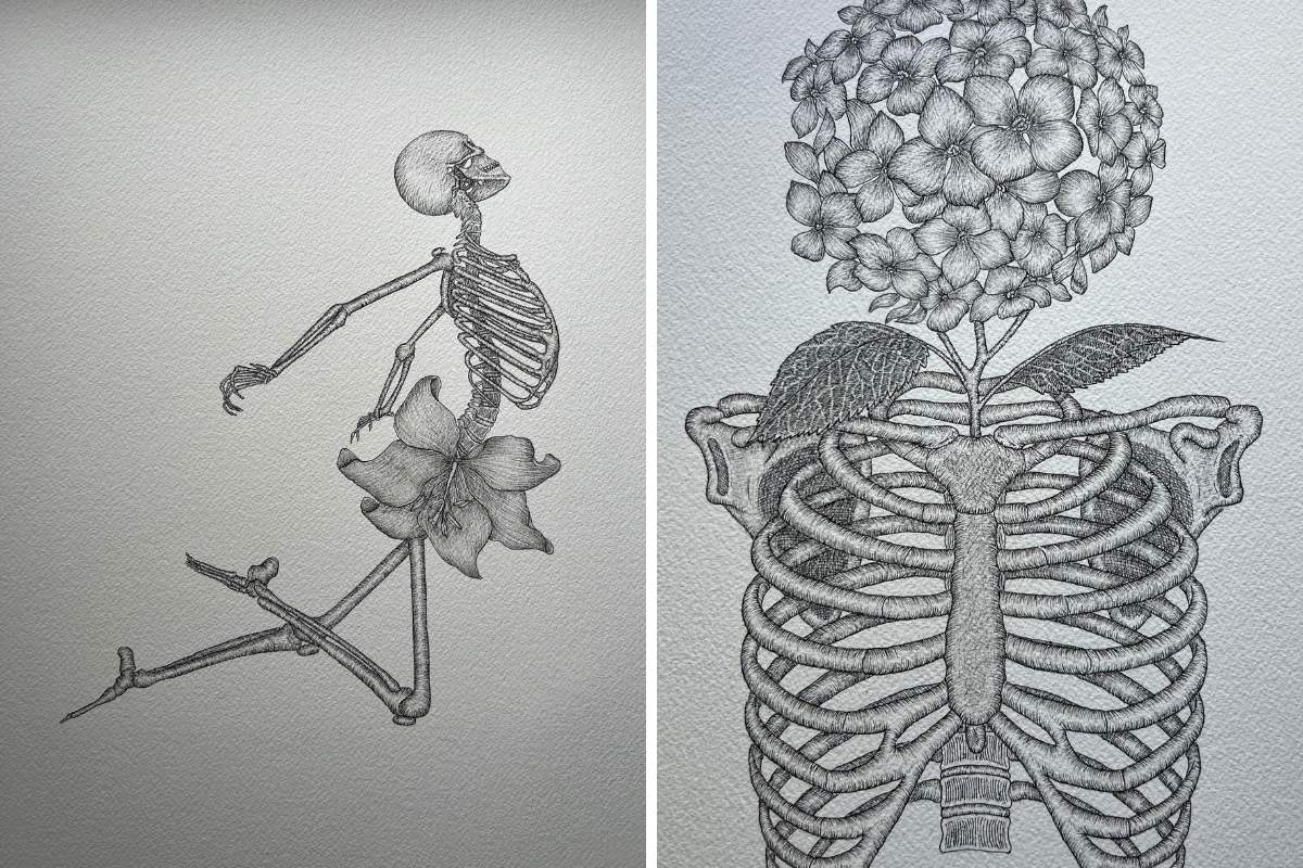 Ivana Tarraza presenta su nueva colección de arte “De todas las flores”