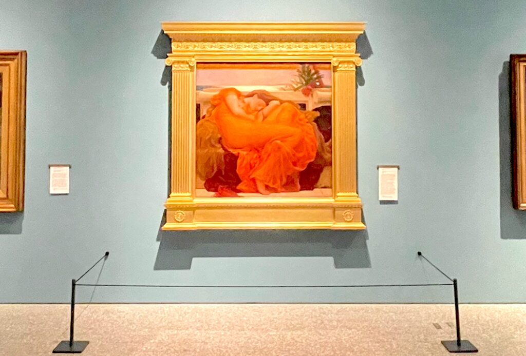 Llega a Londres la icónica Flaming June del Museo de Arte de Ponce