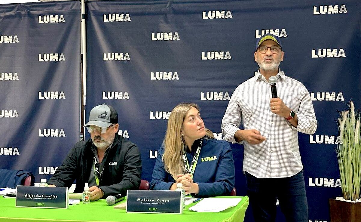 Restablecimiento total de la luz no llegará hoy, admite LUMA