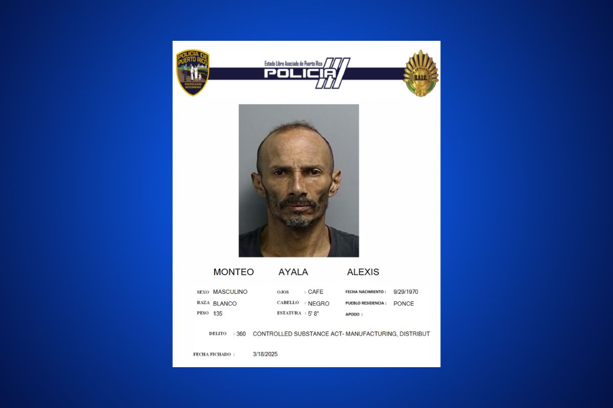 Radican cargos a presunto vendedor de drogas en Ponce