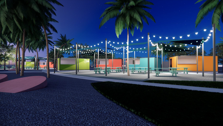 La Guancha estrenará en seis meses el food park más grande del sur